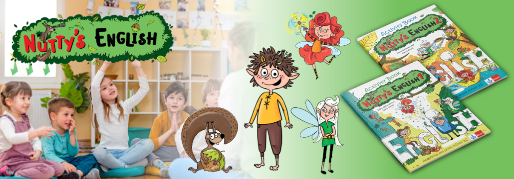 Nutty's English – SADA PRO VÝUKU ANGLICKÉHO JAZYKA